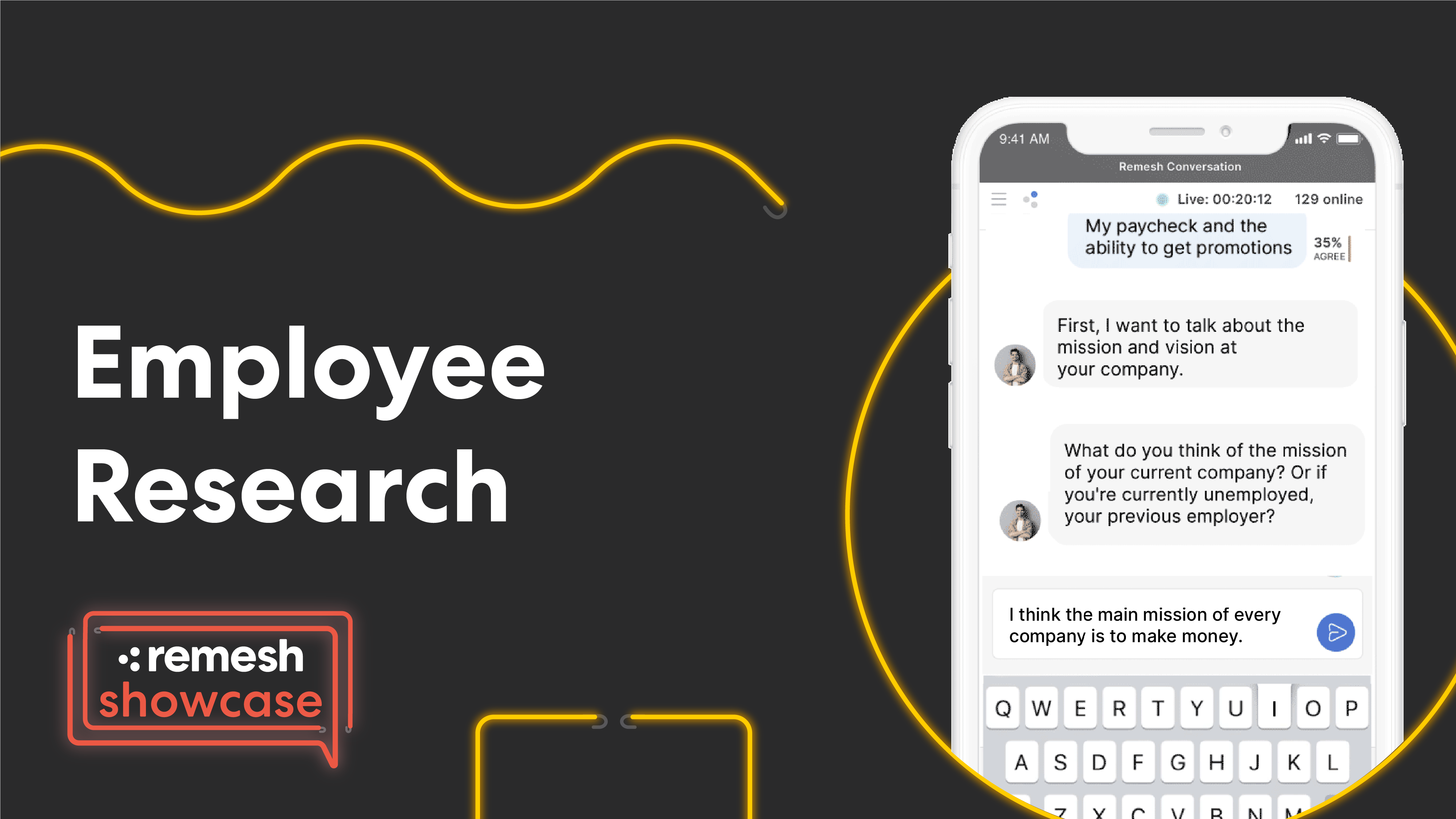 Remesh Showcase | Employee Research
